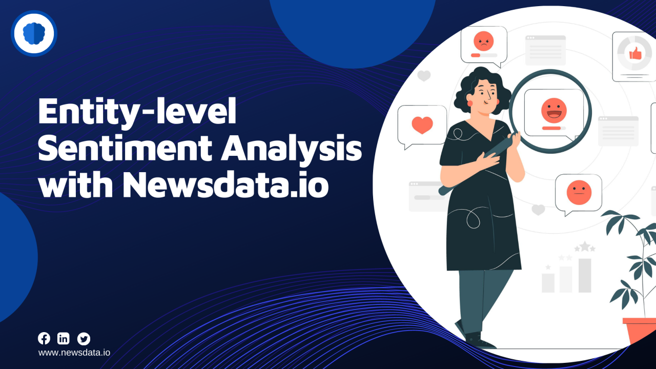 Entity-level Sentiment Analysis with Newsdata.io Entity-level Sentiment Analysis with Newsdata.io