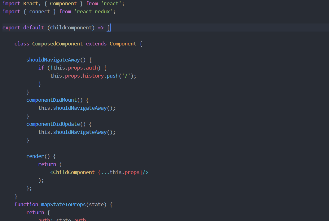HOC Higher Order Component HOC Higher Order Component