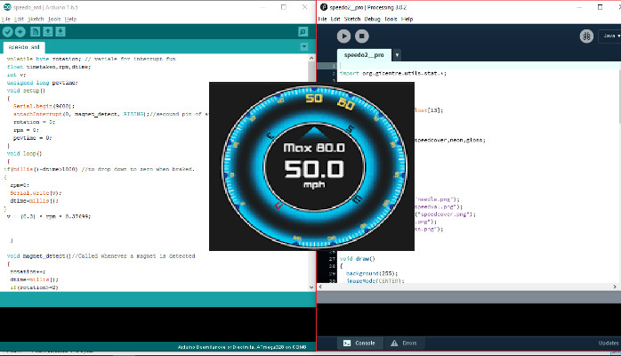 DIY - Speedometer using Arduino and Processing DIY - Speedometer using Arduino and Processing