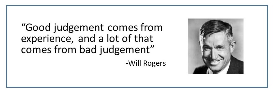 Business judgement; 3 ways to improve yours Business judgement; 3 ways to improve yours