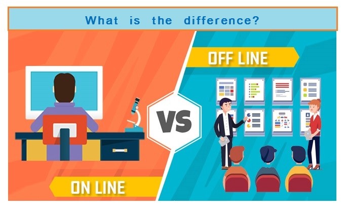 Differences between Online Learning and Offline Learning Differences between Online Learning and Offline Learning