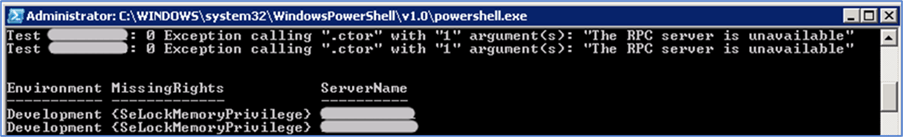 Scripts to check SQL Server instant file initialization and lock pages ... Scripts to check SQL Server instant file initialization and lock pages ...