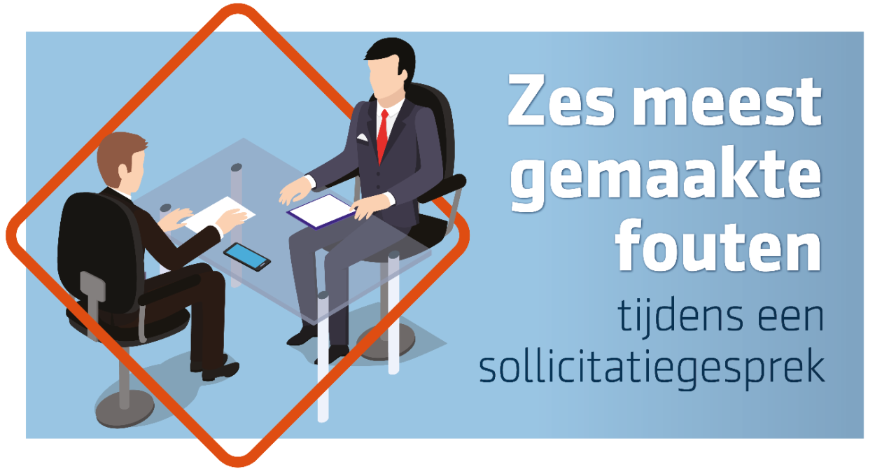 De 6 meest gemaakte fouten tijdens een sollicitatiegesprek De 6 meest gemaakte fouten tijdens een sollicitatiegesprek