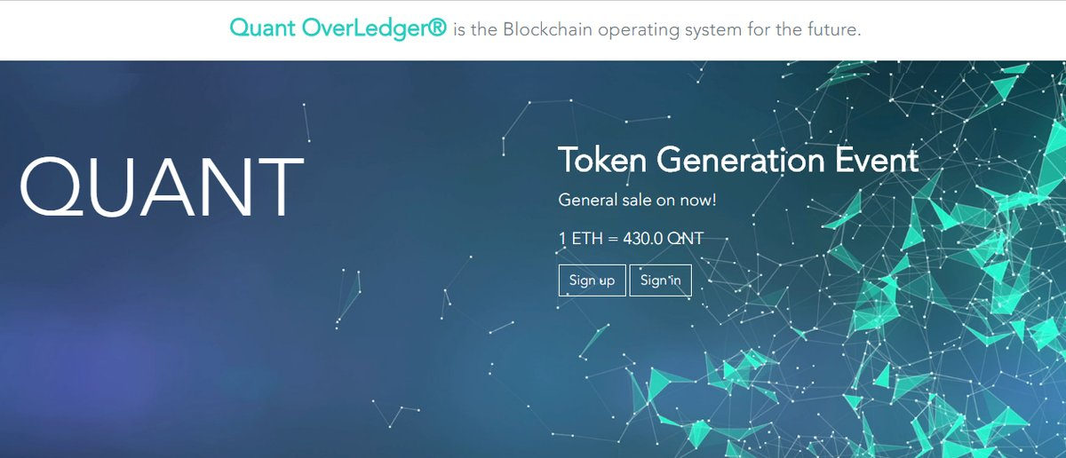 Quant Network is the Blockchain operating system for the future Quant Network is the Blockchain operating system for the future
