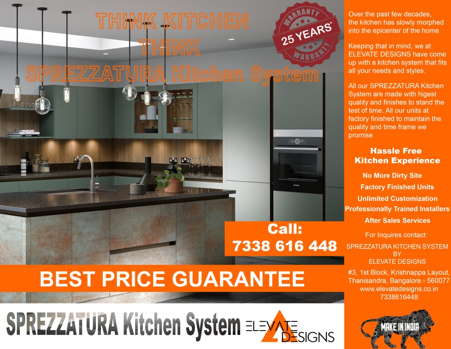 SPREZZATURA Kitchen System by ELEVATE DESIGNS SPREZZATURA Kitchen System by ELEVATE DESIGNS
