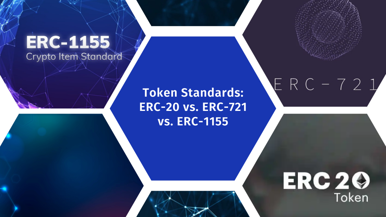 Token Standards: ERC-20 vs. ERC-721 vs. ERC-1155 Token Standards: ERC-20 vs. ERC-721 vs. ERC-1155