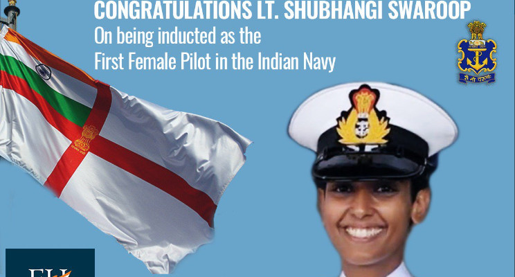 Shubhangi Swaroop, The Indian Navy's First Female Pilot Shubhangi Swaroop, The Indian Navy's First Female Pilot