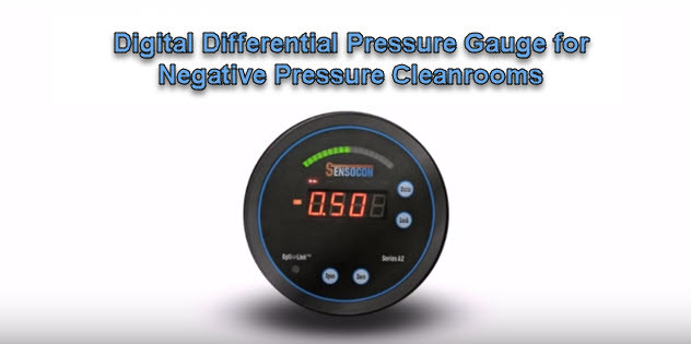 Digital Differential Pressure Gauges: Customizing for Use in Negative ... Digital Differential Pressure Gauges: Customizing for Use in Negative ...