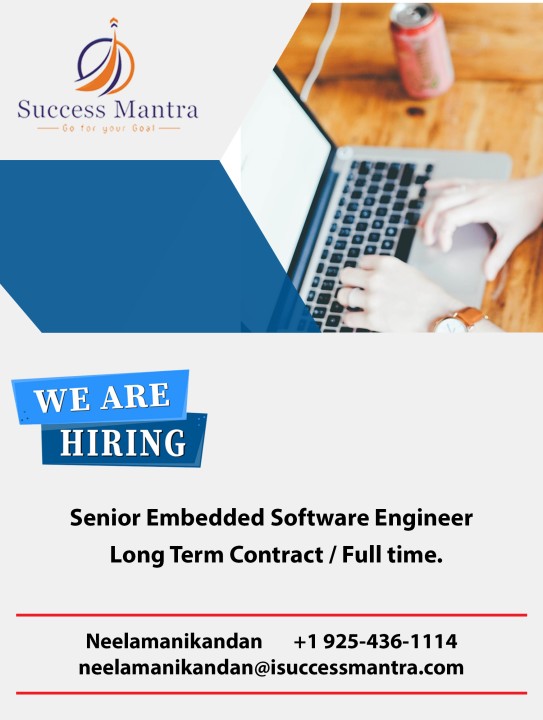 Senior Embedded Software Engineer Senior Embedded Software Engineer