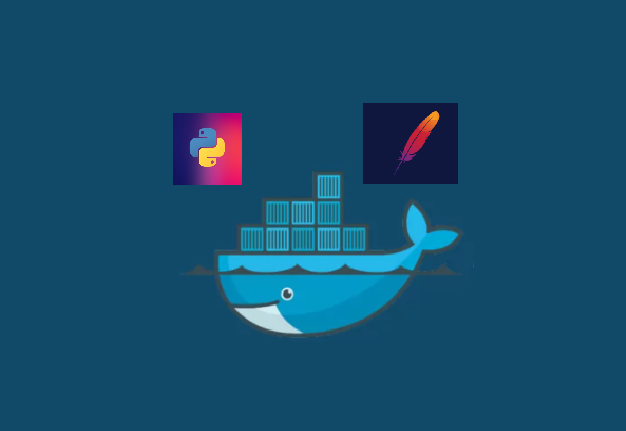 Configuration of webserver and python3 on docker container Configuration of webserver and python3 on docker container