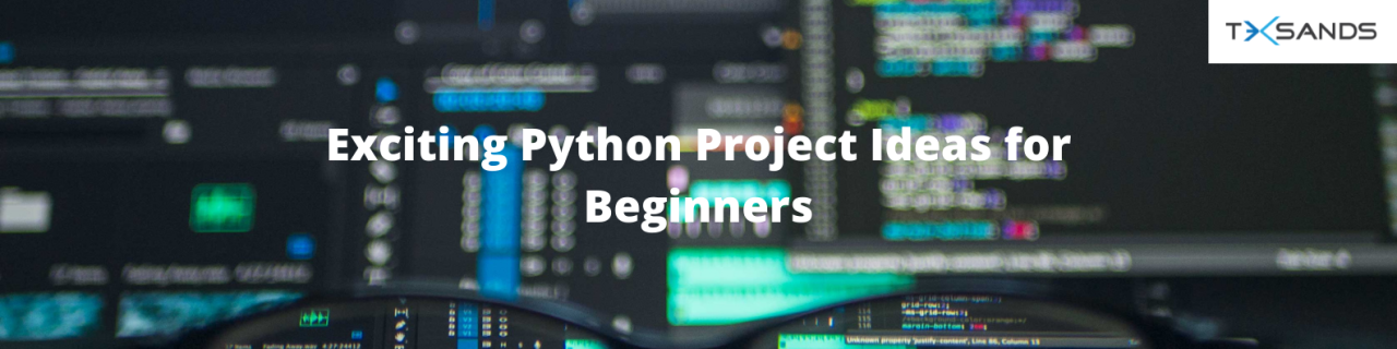 Exciting Python Project Ideas for Beginners Exciting Python Project Ideas for Beginners