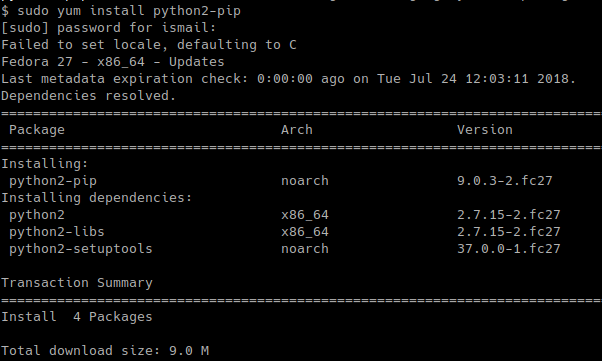 Fixed! | bash: pip: command not found Fixed! | bash: pip: command not found