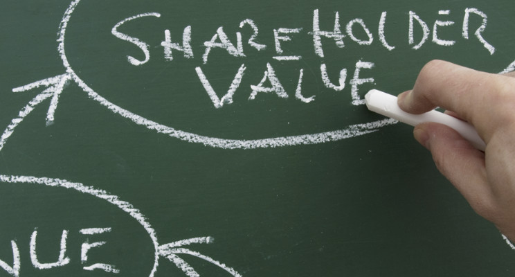 Maximizing shareholder value is a lovely result… but a lousy goal. Maximizing shareholder value is a lovely result… but a lousy goal.