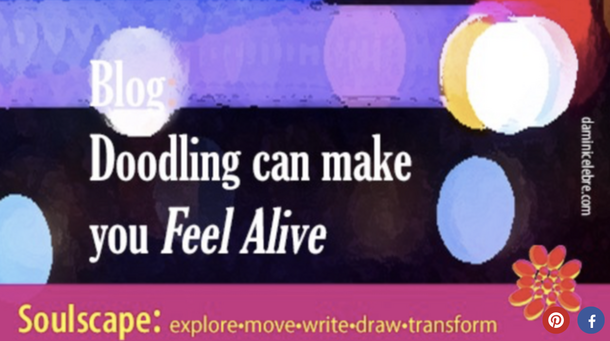 Doodling can make you feel alive Doodling can make you feel alive