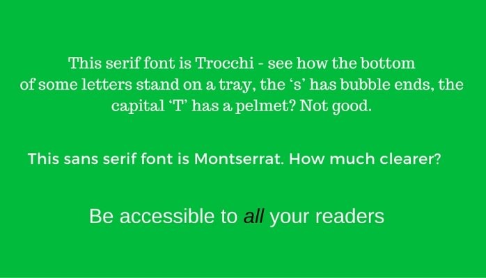 Making your website accessible to all Making your website accessible to all
