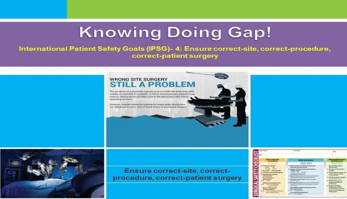 Knowing Doing Gap! International Patient Safety Goals, 40% OFF Knowing Doing Gap! International Patient Safety Goals, 40% OFF