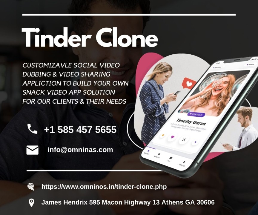 Tinder Clone Dating App Development Solution Tinder Clone Dating App Development Solution