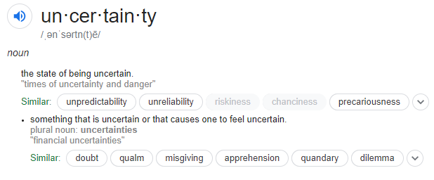 Making Decisions under Uncertainty: Lessons we can learn from the COVID ... Making Decisions under Uncertainty: Lessons we can learn from the COVID ...