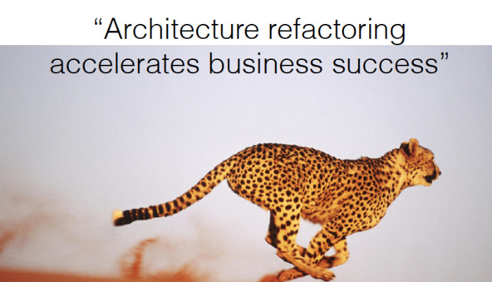 Tech Talk on Case Studies in Architecture Refactoring Tech Talk on Case Studies in Architecture Refactoring