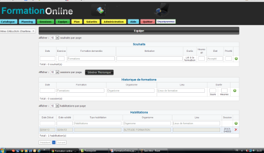 Logiciel de gestion du plan de formation Logiciel de gestion du plan de formation