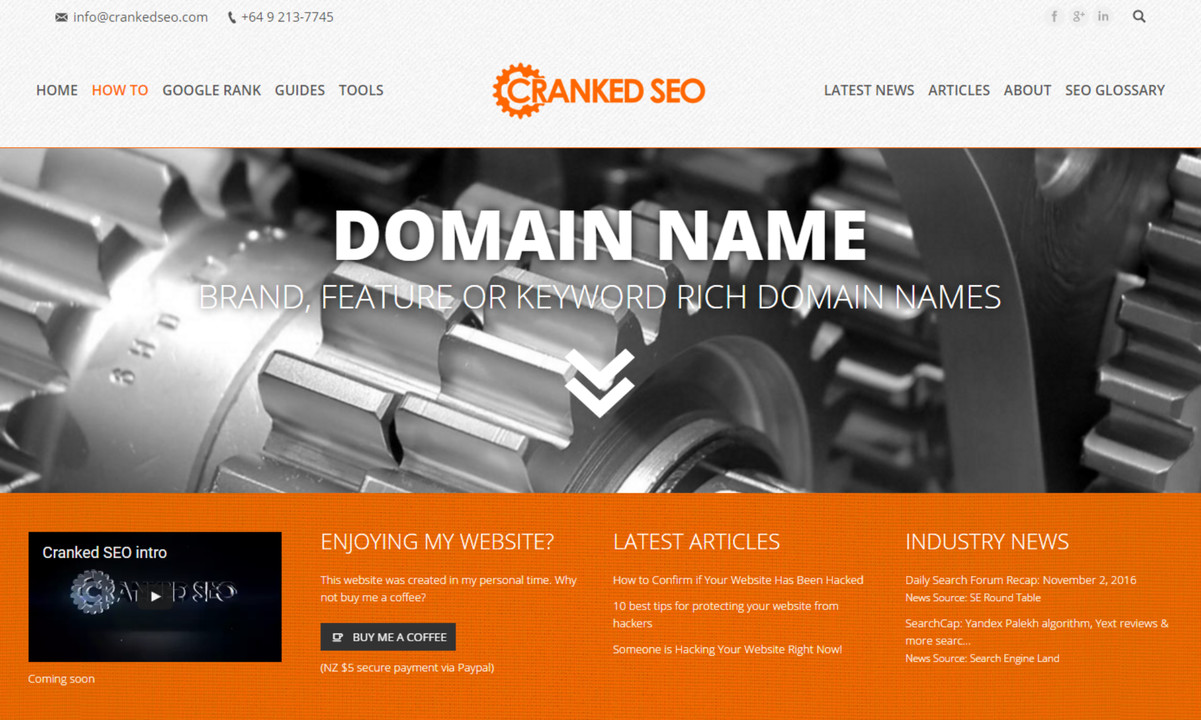Choosing the Right Domain Name Choosing the Right Domain Name