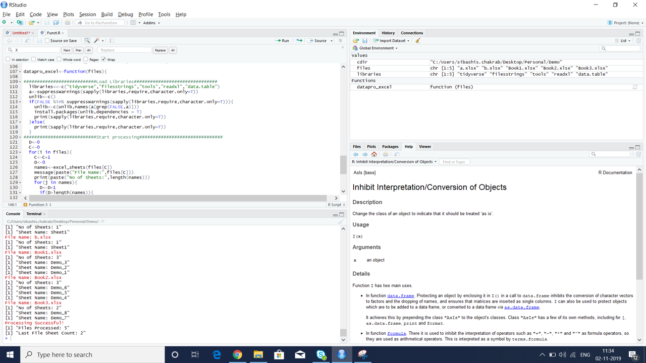 Writing your own functions in R - II Writing your own functions in R - II