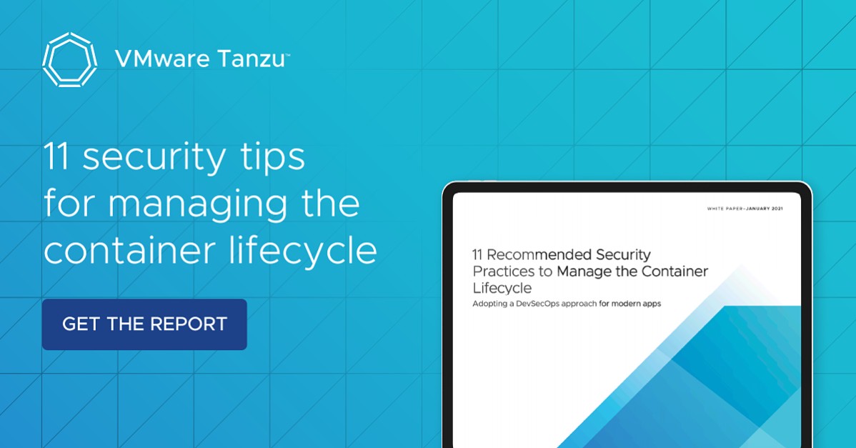 VMware Tanzu on LinkedIn: DevSecOps is about modernizing security ... VMware Tanzu on LinkedIn: DevSecOps is about modernizing security ...