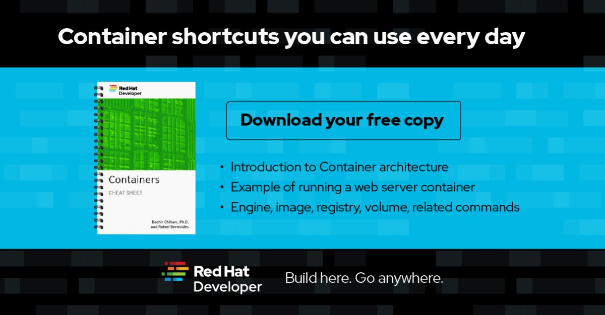 Red Hat Developer on LinkedIn: Containers Cheat Sheet | Red Hat Developer Red Hat Developer on LinkedIn: Containers Cheat Sheet | Red Hat Developer