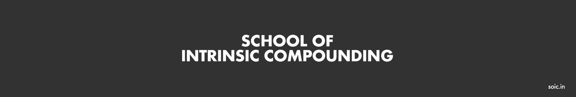 School Of Intrinsic Compounding | LinkedIn School Of Intrinsic Compounding | LinkedIn