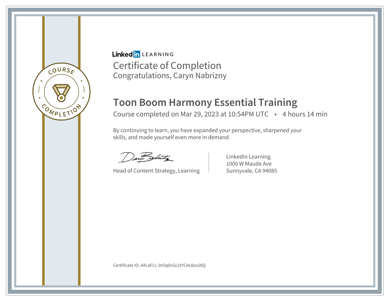 Caryn Nabrizny on LinkedIn: Certificate of Completion Caryn Nabrizny on LinkedIn: Certificate of Completion
