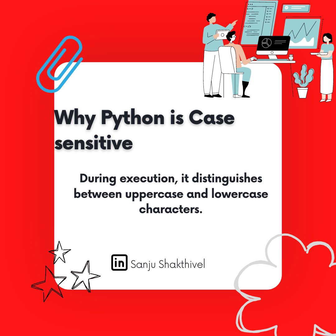 Sanju Shakthivel on LinkedIn: #python #pythoncoding #pythonlearning # ... Sanju Shakthivel on LinkedIn: #python #pythoncoding #pythonlearning # ...
