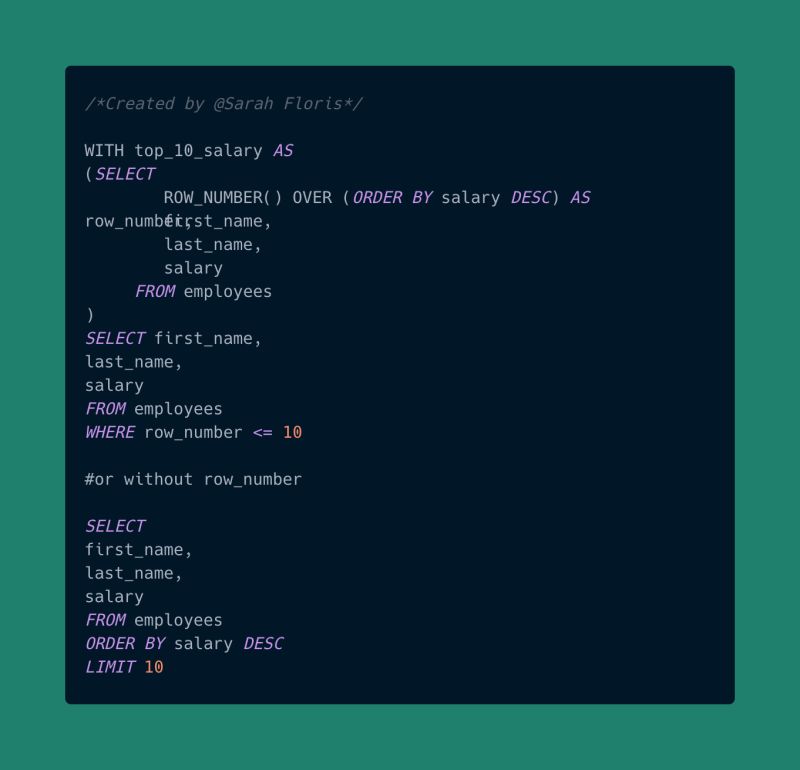 Learning SQL on LinkedIn: #learningsql #sql Learning SQL on LinkedIn: #learningsql #sql
