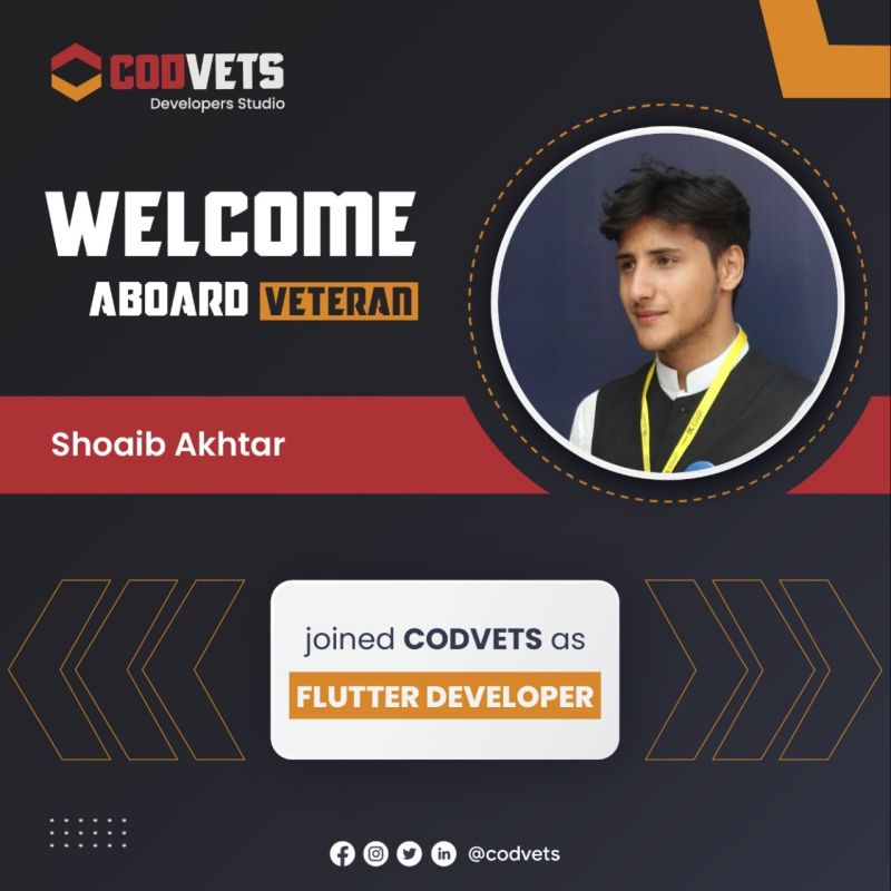 Shoaib Akhtar on LinkedIn: #codvets Shoaib Akhtar on LinkedIn: #codvets
