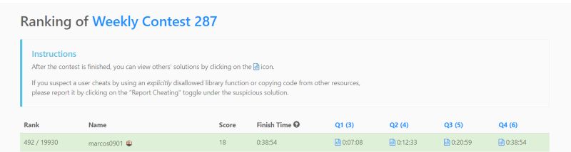 Vikash Prasad on LinkedIn: #leetcode #contest Vikash Prasad on LinkedIn: #leetcode #contest