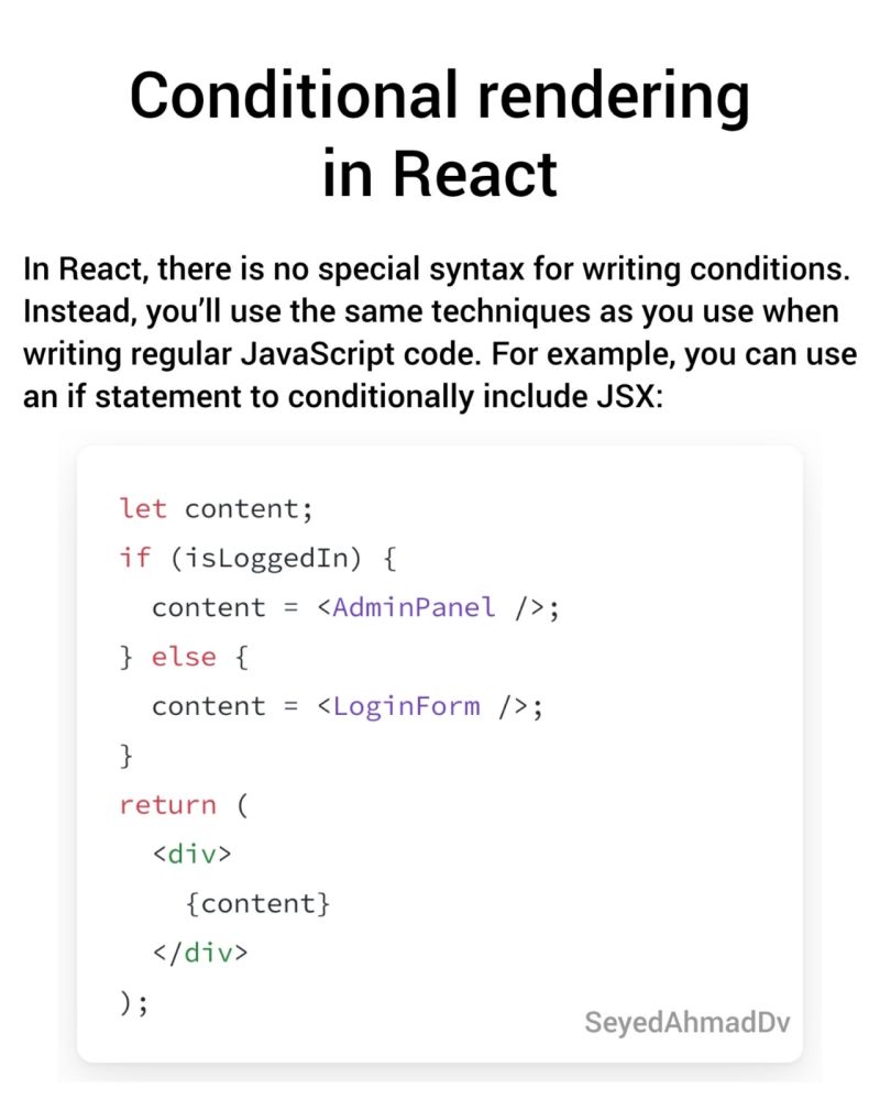 Seyed ahmad gh on LinkedIn: #javascript #react #reactjs #developer # ... Seyed ahmad gh on LinkedIn: #javascript #react #reactjs #developer # ...