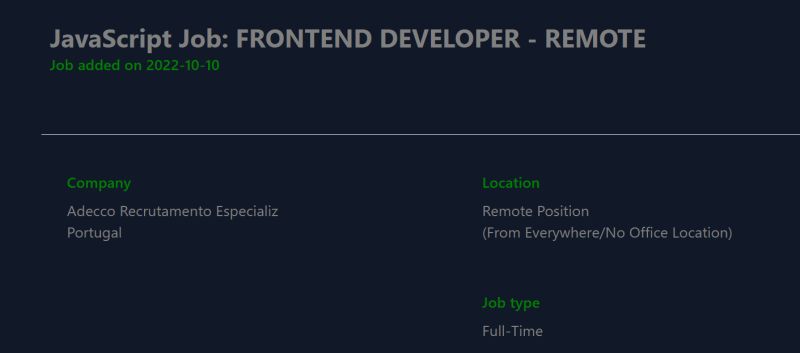 Developers Job Boards (Go,JS,React,Python,Rust,Fullstack) on LinkedIn ... Developers Job Boards (Go,JS,React,Python,Rust,Fullstack) on LinkedIn ...