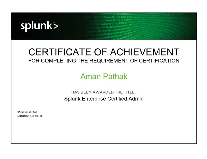 Aman Pathak on LinkedIn: #splunk #learningeveryday | 17 comments Aman Pathak on LinkedIn: #splunk #learningeveryday | 17 comments