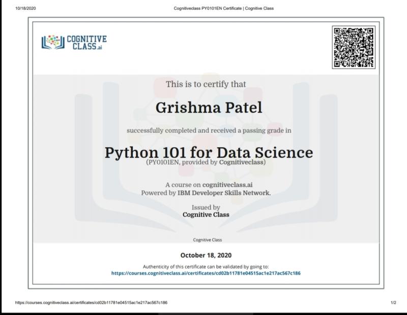 Grishma Patel on LinkedIn: #python #datascience | 10 comments Grishma Patel on LinkedIn: #python #datascience | 10 comments