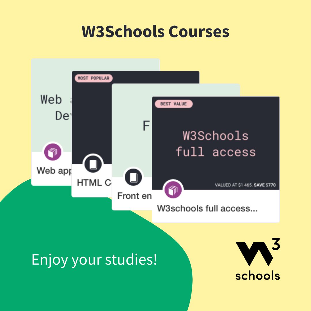 W3Schools.com on LinkedIn: #teaching #education #programming #learning ... W3Schools.com on LinkedIn: #teaching #education #programming #learning ...