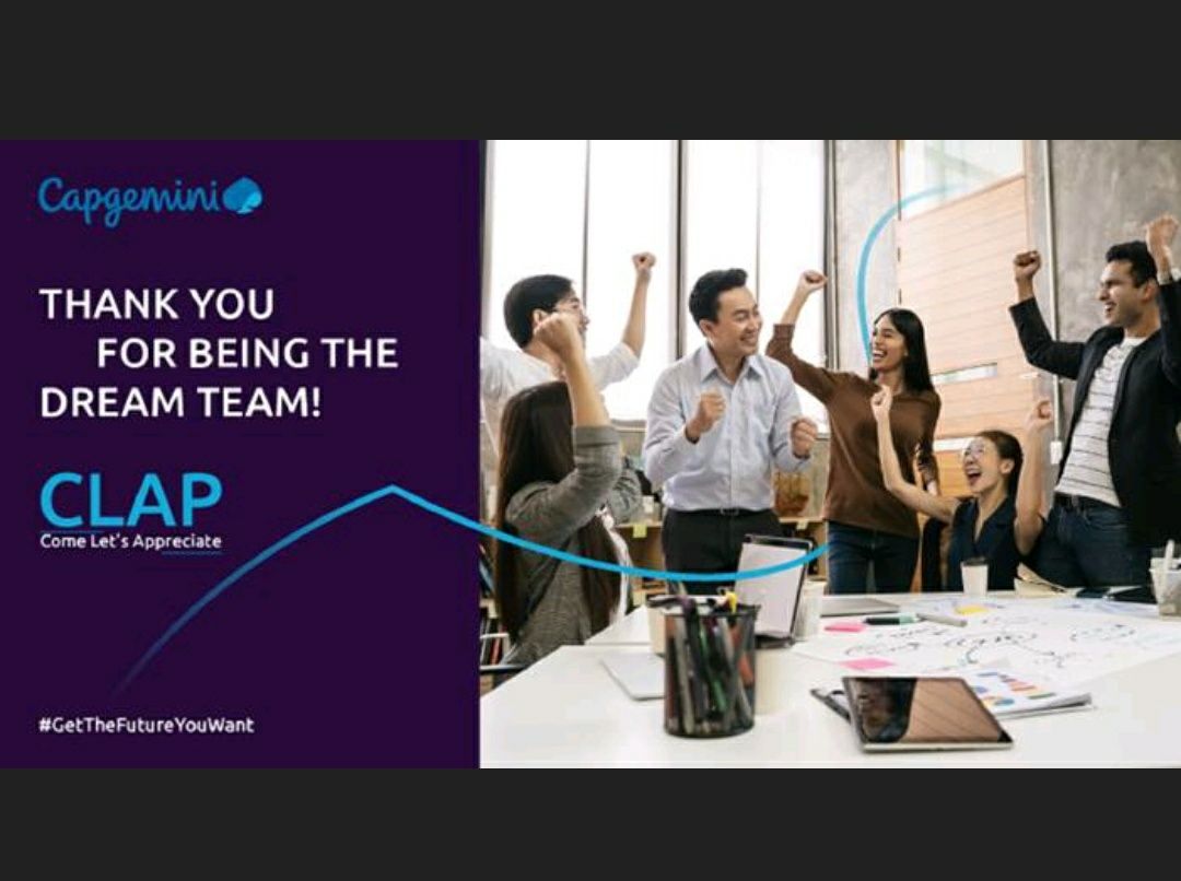 Aditya Jaiswal on LinkedIn: #clapatcapgemini Aditya Jaiswal on LinkedIn: #clapatcapgemini