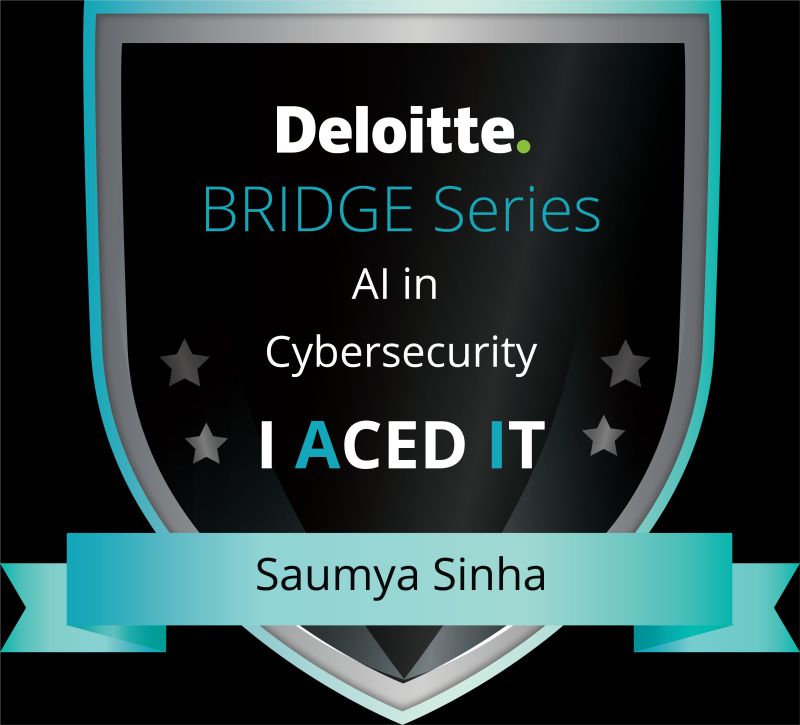 Saumya Sinha on LinkedIn: #bridgedbydeloitte #bridgecyberseries Saumya Sinha on LinkedIn: #bridgedbydeloitte #bridgecyberseries