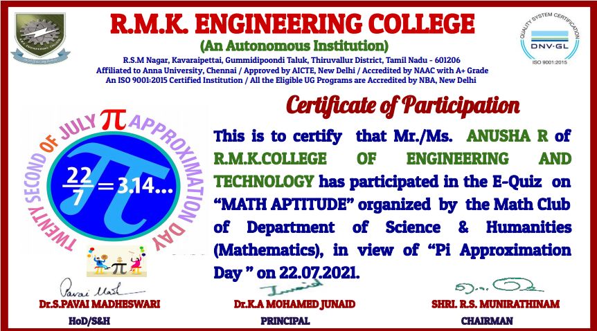 ANUSHA R on LinkedIn: #mathskills #quiz #aptitude #participation ANUSHA R on LinkedIn: #mathskills #quiz #aptitude #participation
