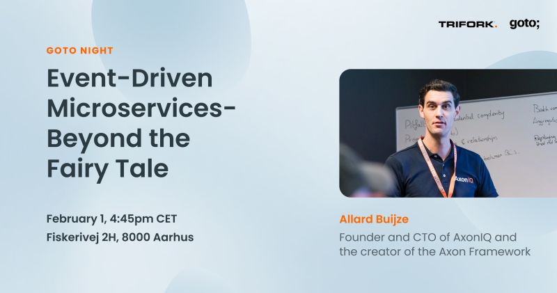 Trifork on LinkedIn: Event: Event-Driven Microservices - Beyond the ... Trifork on LinkedIn: Event: Event-Driven Microservices - Beyond the ...
