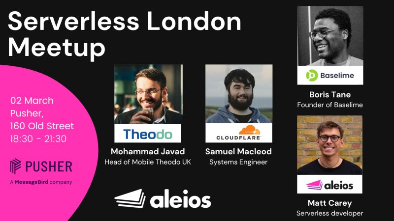 Joel Hamilton on LinkedIn: #serverless #meetup #aws #cloudcomputing Joel Hamilton on LinkedIn: #serverless #meetup #aws #cloudcomputing