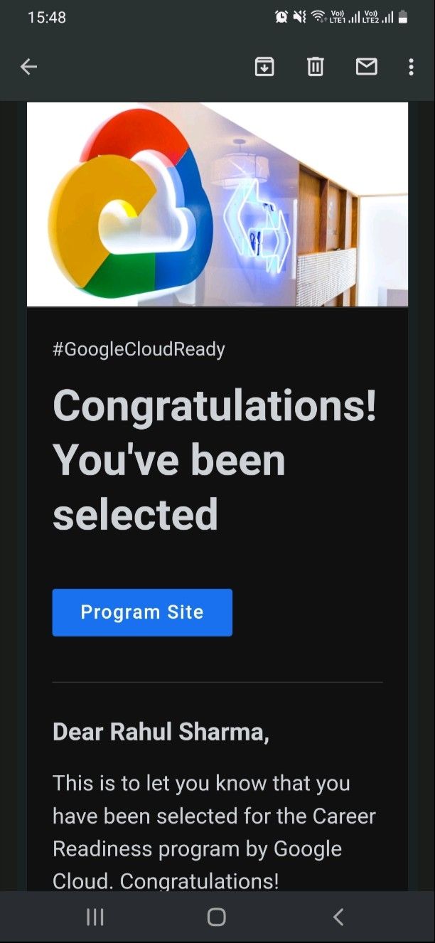 Rahul Sharma on LinkedIn: #googlecloudready Rahul Sharma on LinkedIn: #googlecloudready
