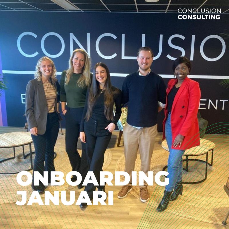 Conclusion Consulting op LinkedIn: Een goed begin van 2023 met vijf ... Conclusion Consulting op LinkedIn: Een goed begin van 2023 met vijf ...