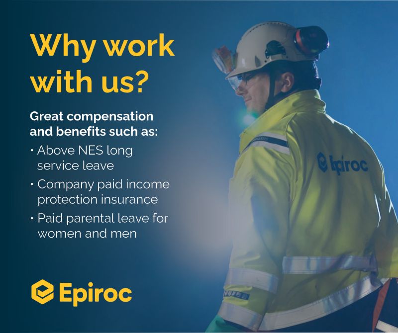 Epiroc on LinkedIn: #epiroc #epirocforallofus #careers Epiroc on LinkedIn: #epiroc #epirocforallofus #careers