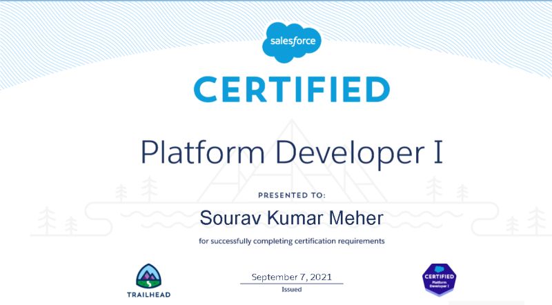 Sourav Kumar Meher on LinkedIn: #wipro #salesforcecertified #salesforce ... Sourav Kumar Meher on LinkedIn: #wipro #salesforcecertified #salesforce ...
