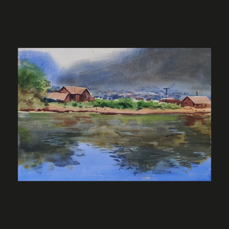 Darshan manjare on LinkedIn: reflection watercolour on paper Darshan manjare on LinkedIn: reflection watercolour on paper