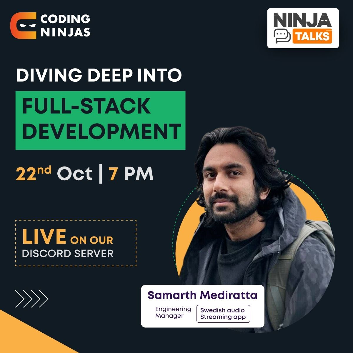 Smeet Gadhiya on LinkedIn: #ninjatalks Smeet Gadhiya on LinkedIn: #ninjatalks